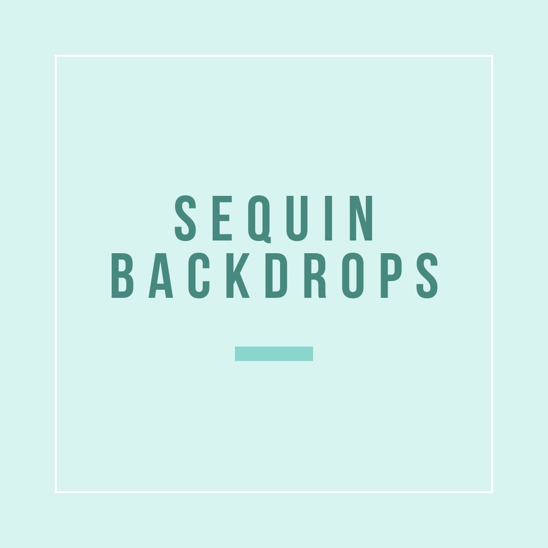 SEQUINS BACKDROPS – Paper Cut Design Shop