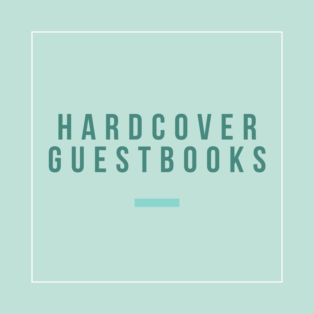 Hardcover Guestbooks – Paper Cut Design Shop