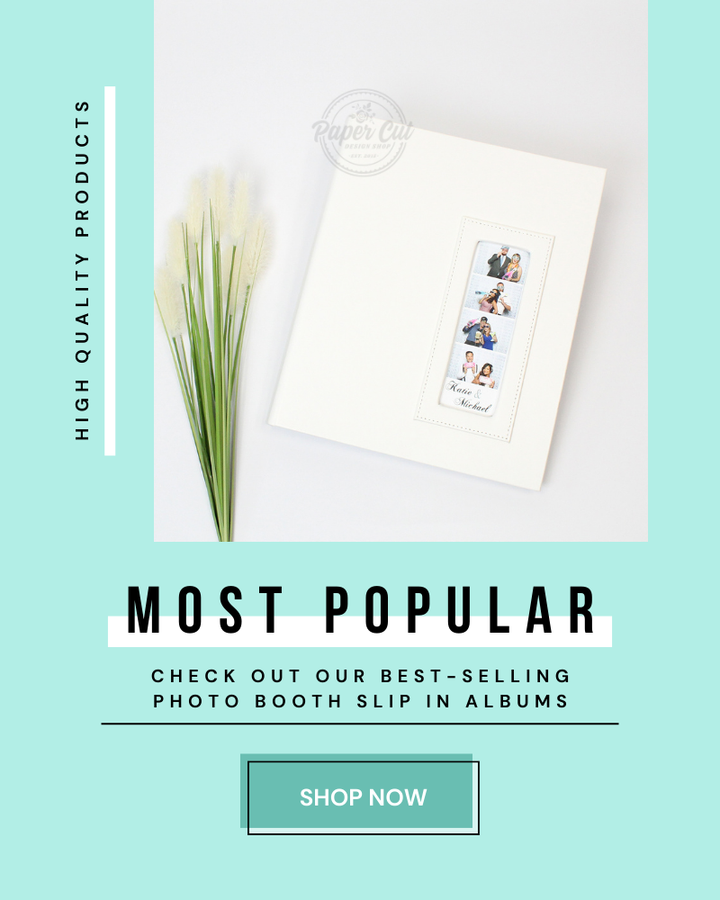Photo booth albums, photo booth props signs, custom printed backdrops ...