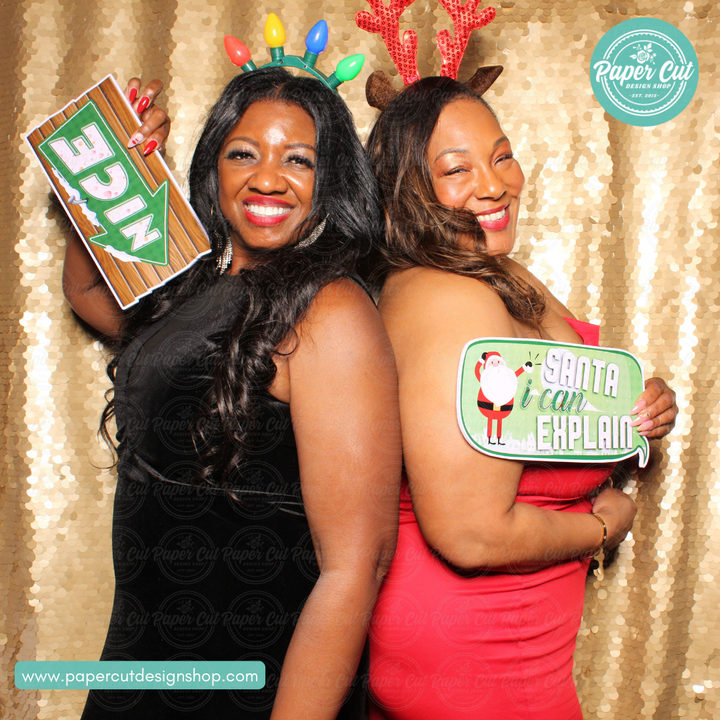 PHOTO BOOTH PROPS & SIGNS – Paper Cut Design Shop