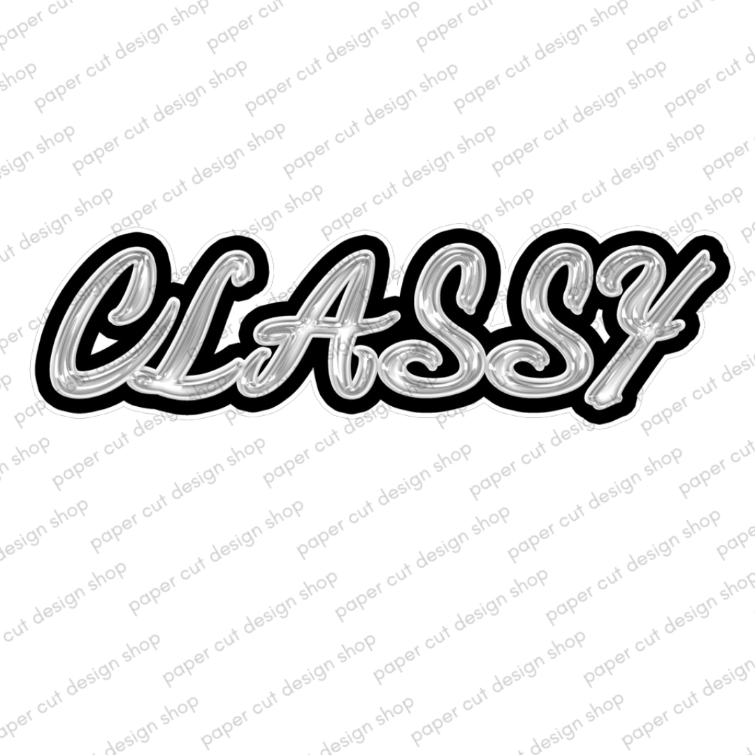Classy Photo Booth Props Single Side Print – Paper Cut Design Shop