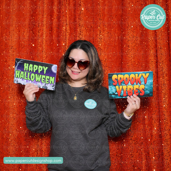 Halloween Prop Bundle - Photo Booth Props & Signs – Paper Cut Design Shop