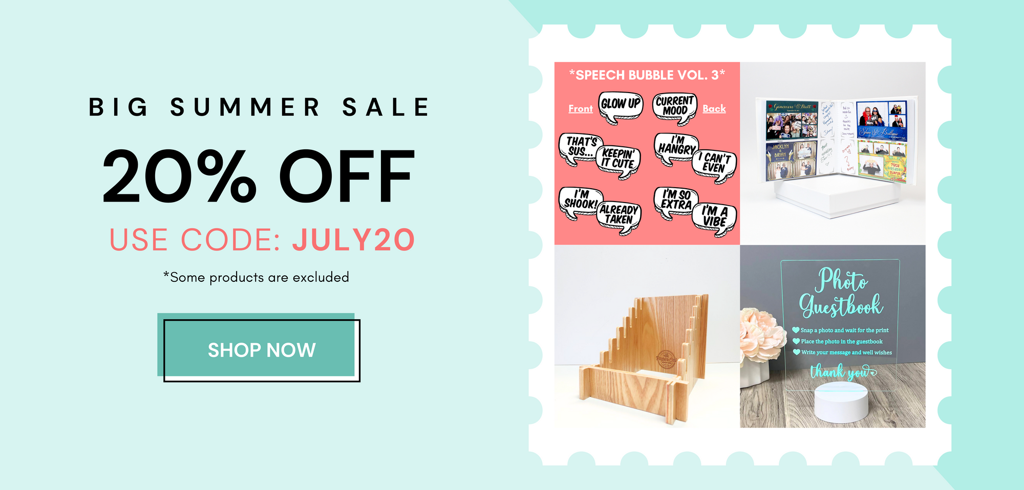 Photo booth albums, photo booth props signs, custom printed backdrops ...